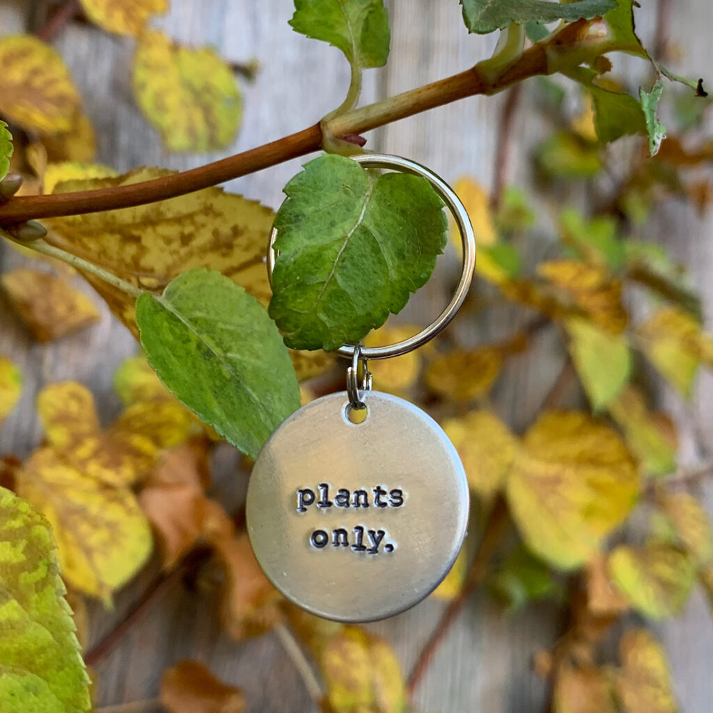 Plants Only Keychain – Plants Only